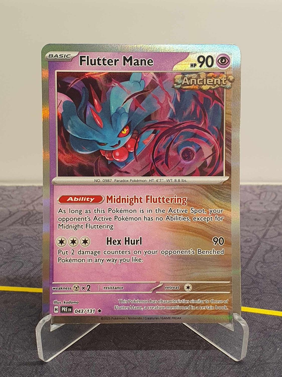 FLUTTER MANE 043/131 - Holo Rare - Prismatic Ev.. | Köp på Tradera ...
