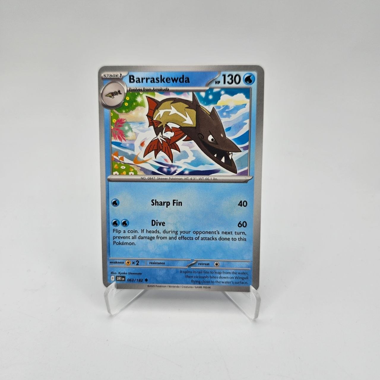 Barraskewda 063/182 Destined Rivals, Pokémon TC.. | Köp på Tradera ...