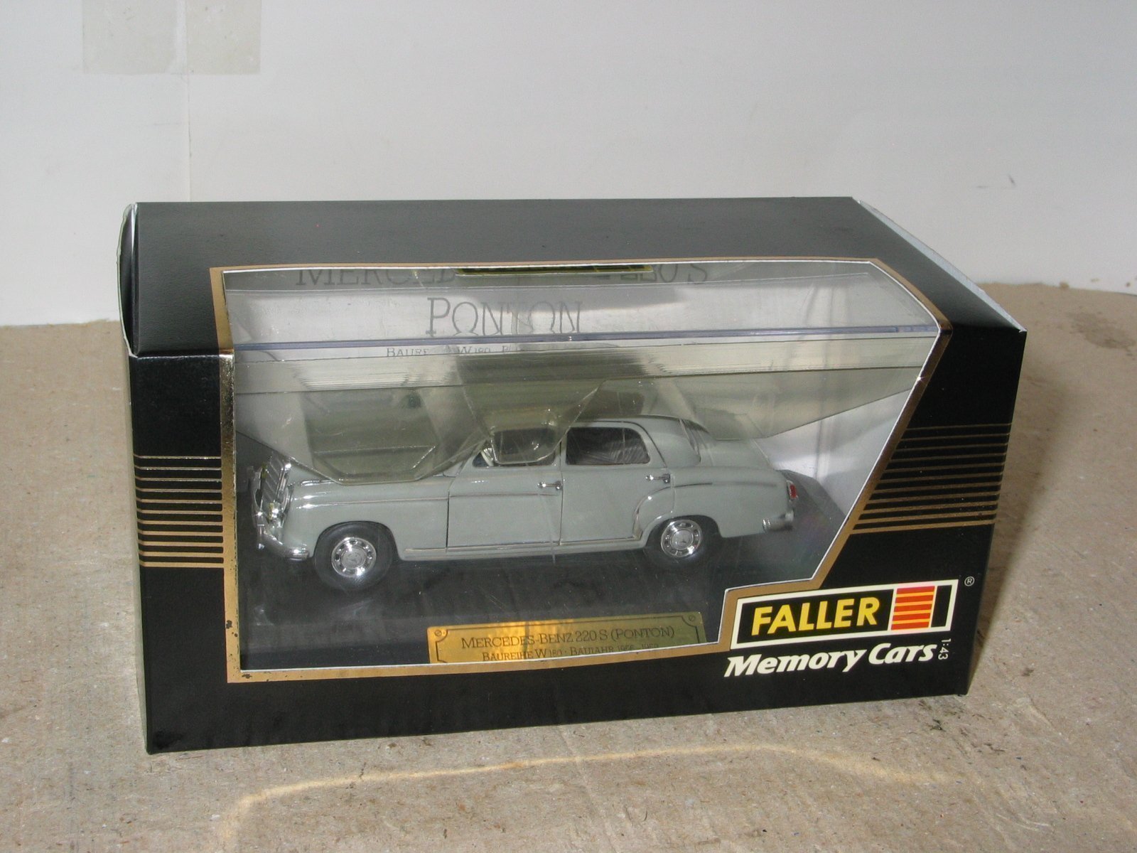 Faller Memory Cars 1:43 - Mercedes-Benz 220 S (.. | Köp på Tradera ...