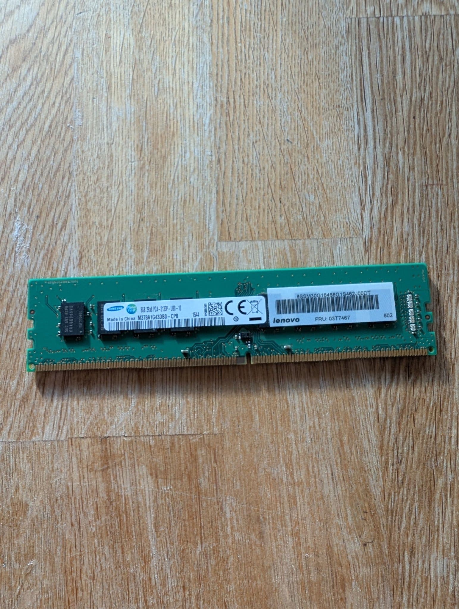 Samsung 8GB DDR4 RAM | Köp på Tradera (736590233)