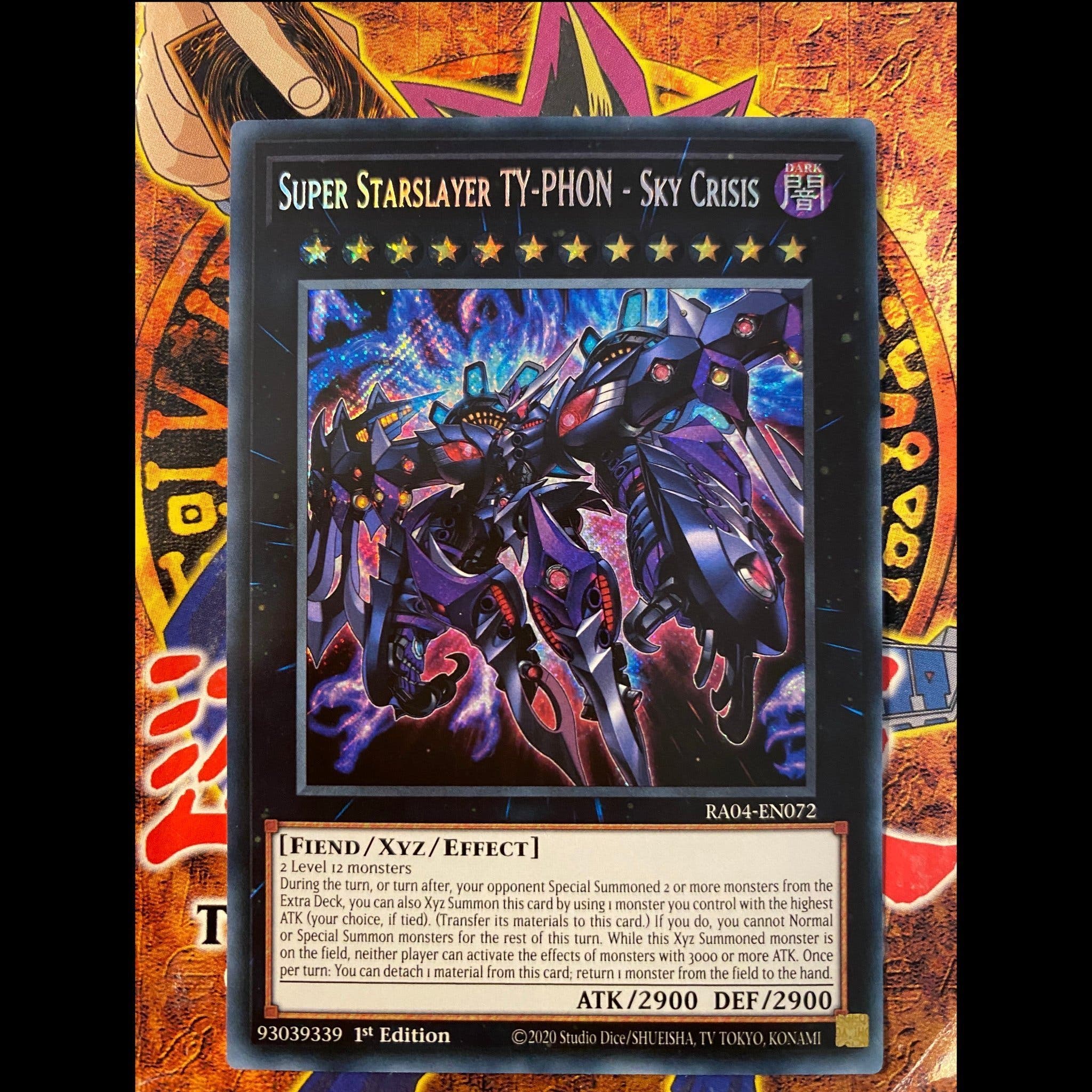 Yu-Gi-Oh! Super Starslayer TY-PHON - Sky Crisis | Köp på Tradera ...