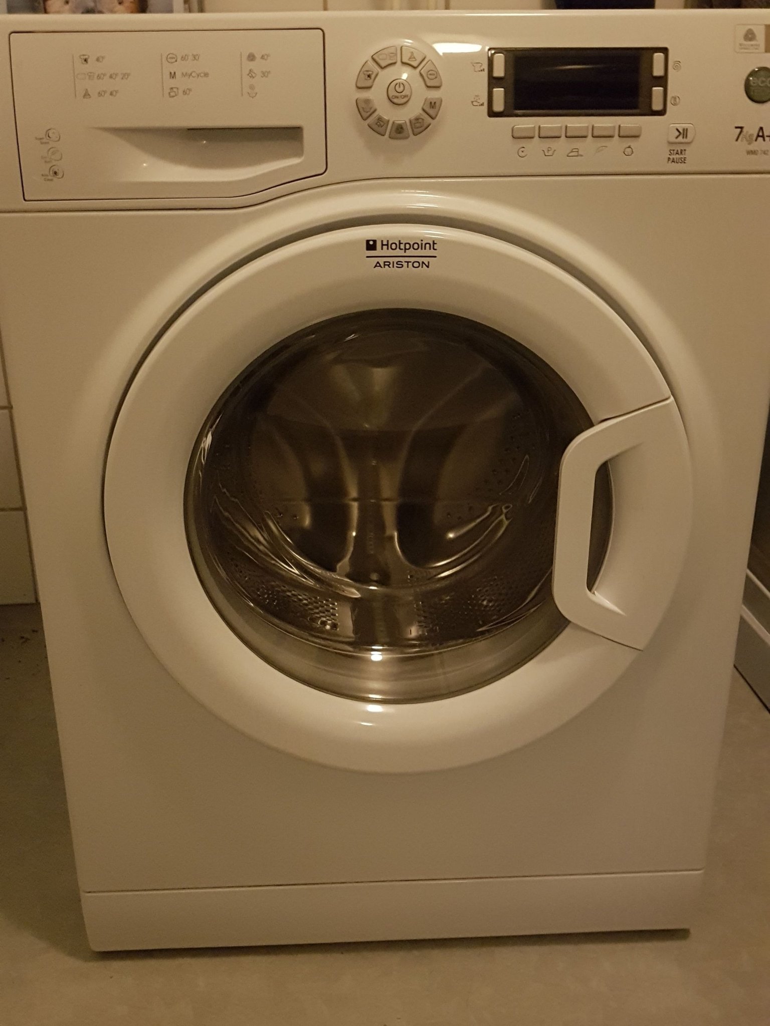Tvättmaskin 7 kg Hotpoint Ariston (415735178) ᐈ Köp på Tradera