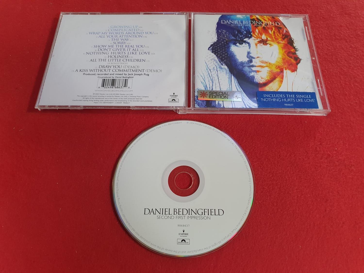 DANIEL BEDINGFIELD SECOND FIRST.. | Köp från game-world på Tradera ...