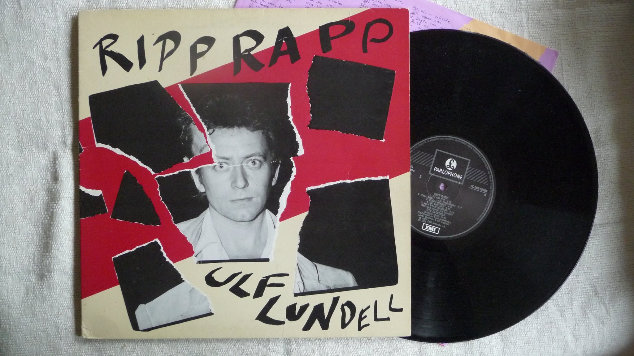Se produkter som liknar Ulf Lundell - Ripp Rapp LP på Tradera (692970897)