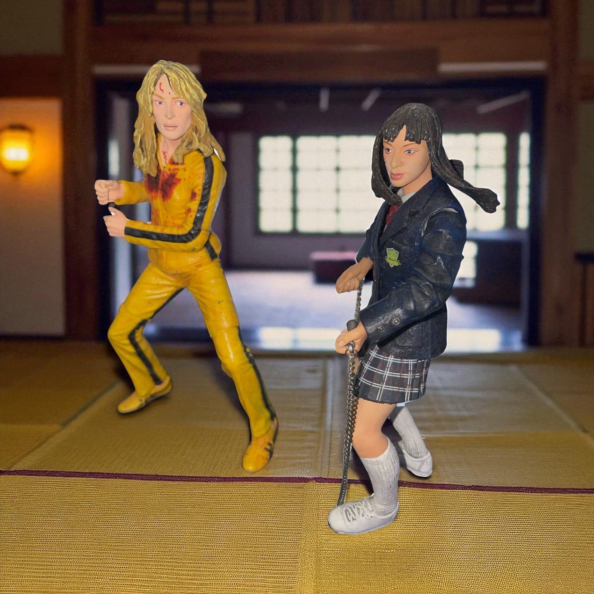 Kill Bill Actionfigurer - The Bride & Gogo Yubari | Köp på Tradera ...