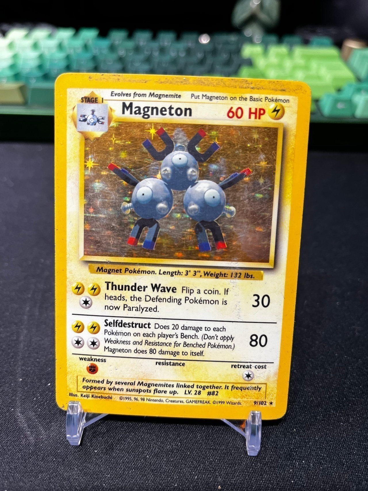 Magneton 9/102 Holo - Pokémonkort | Köp på Tradera (707015238)
