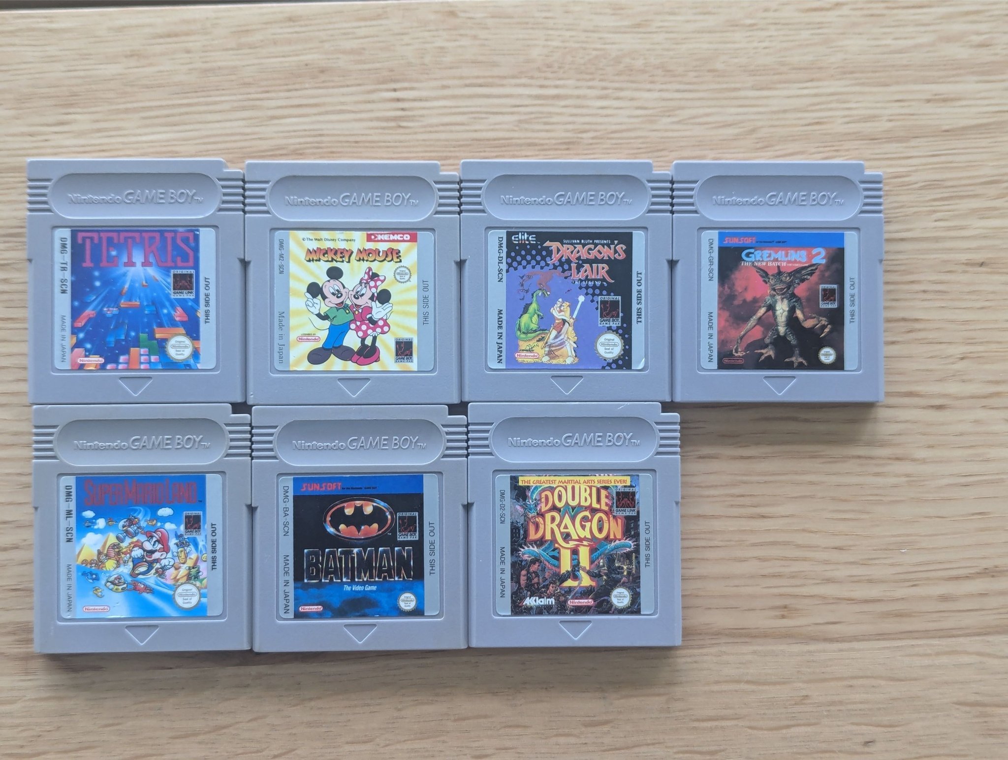 7st Game Boy spel (Mario, Batman, Tetris, Doubl.. | Köp på Tradera ...