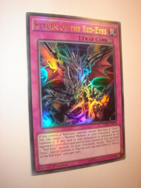 Return of the Red-Eyes RARE FOIL L.. | Köp från caprod2 på Tradera ...