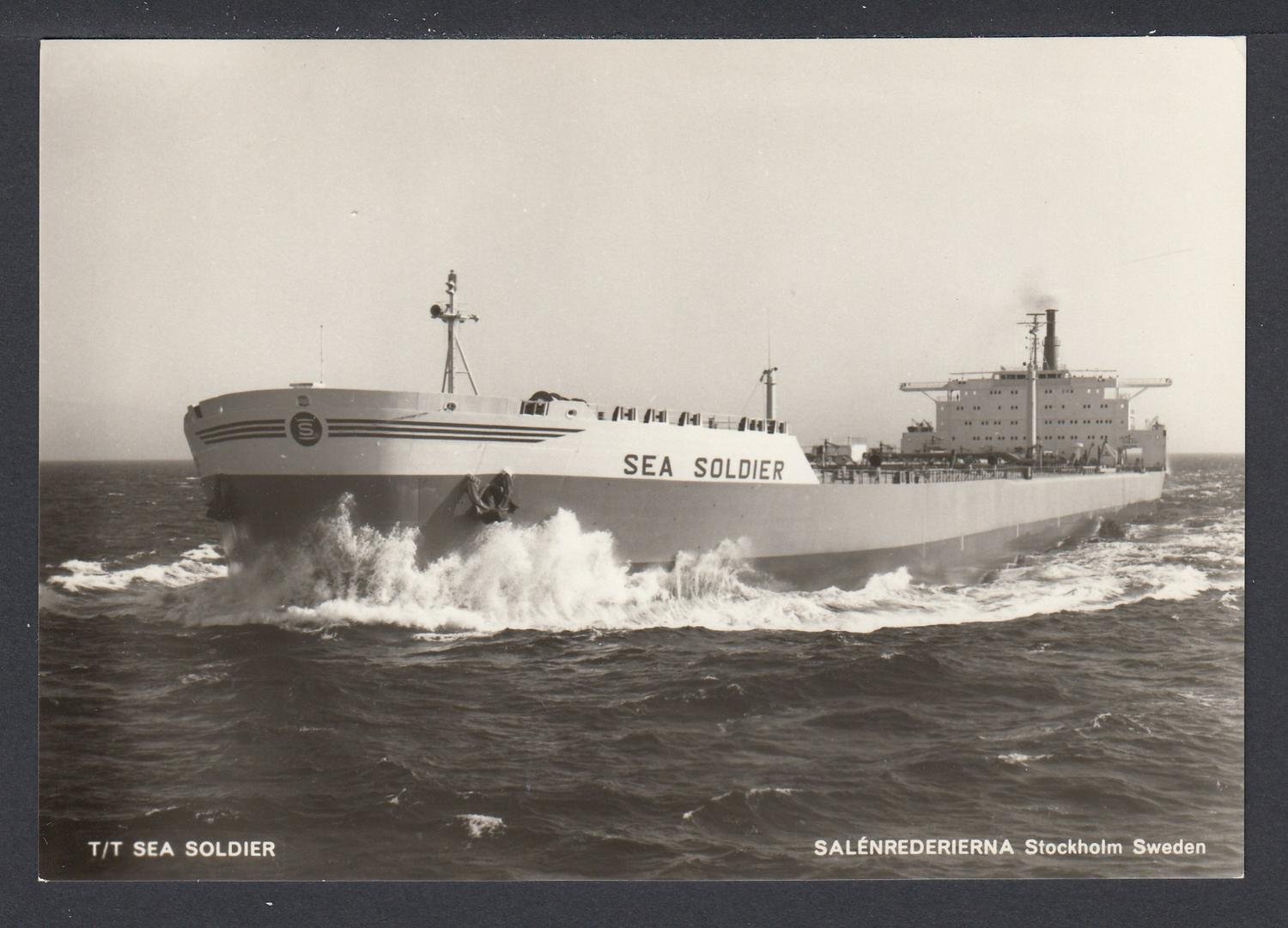 Tank / Lastfartyget T/T Sea Soldier. A6 format. | Köp på Tradera ...