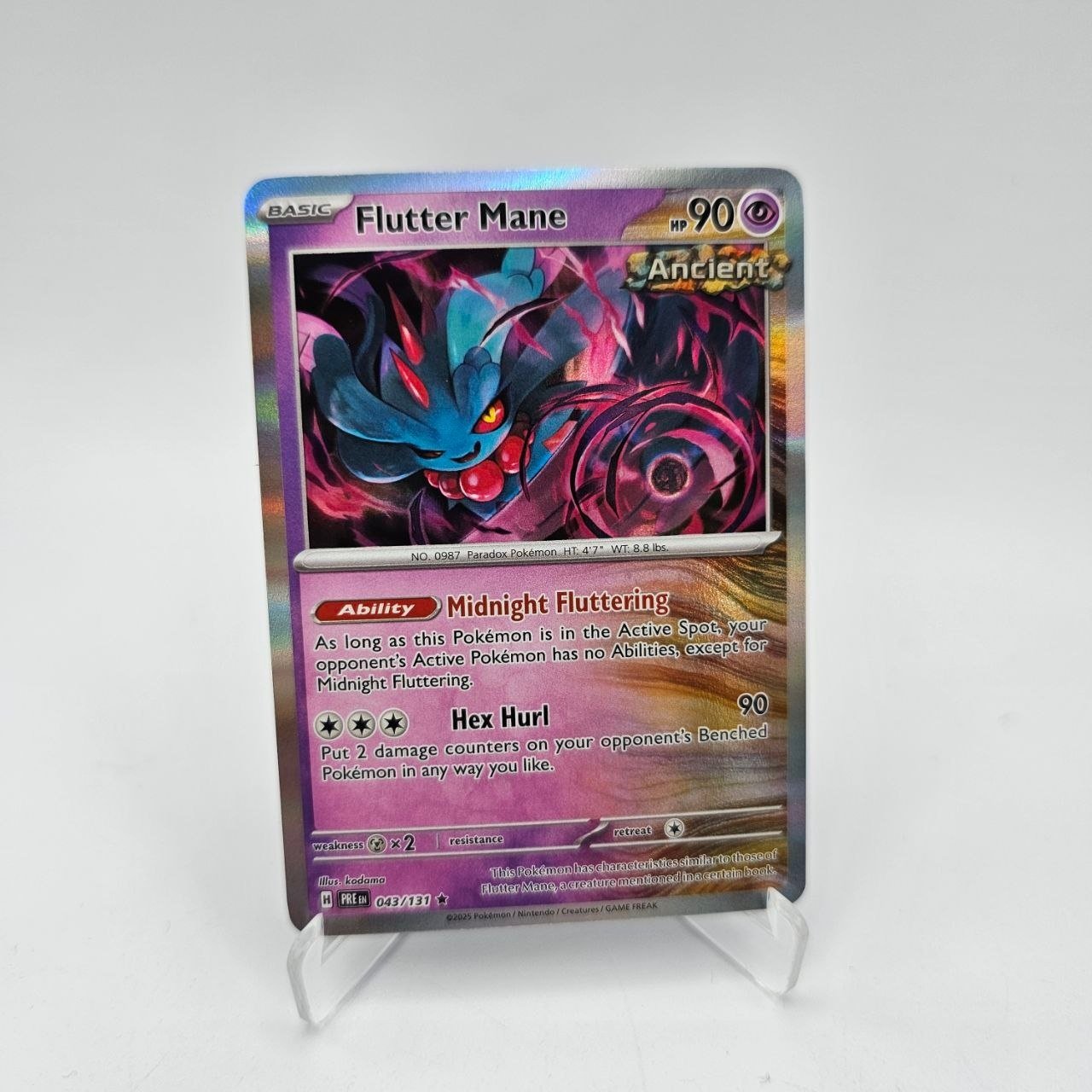 Flutter Mane Holo 043/131 Prismatic Evolutions,.. | Köp på Tradera ...