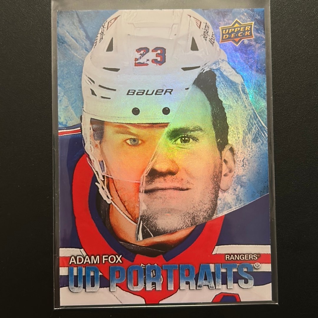 Adam Fox - 2025-26 UD Portraits - Series 1 - P-2 | Köp på Tradera (701748877)
