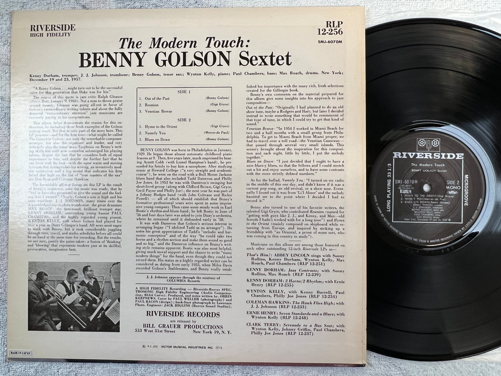 Se produkter som liknar BENNY GOLSON the modern touch.. på Tradera ...