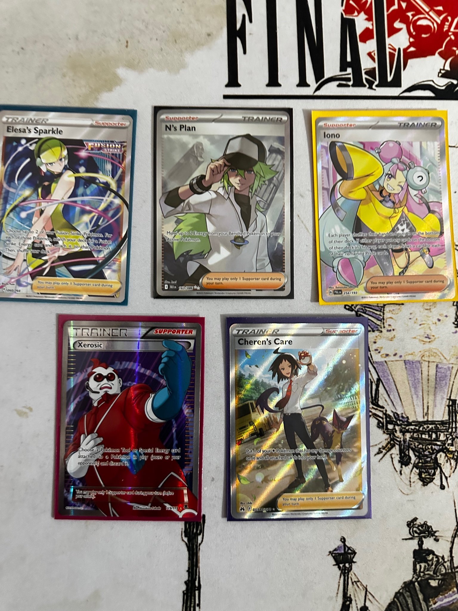 Pokémon Trainer Supporter Kort! Full Arts! Eles.. | Köp på Tradera ...