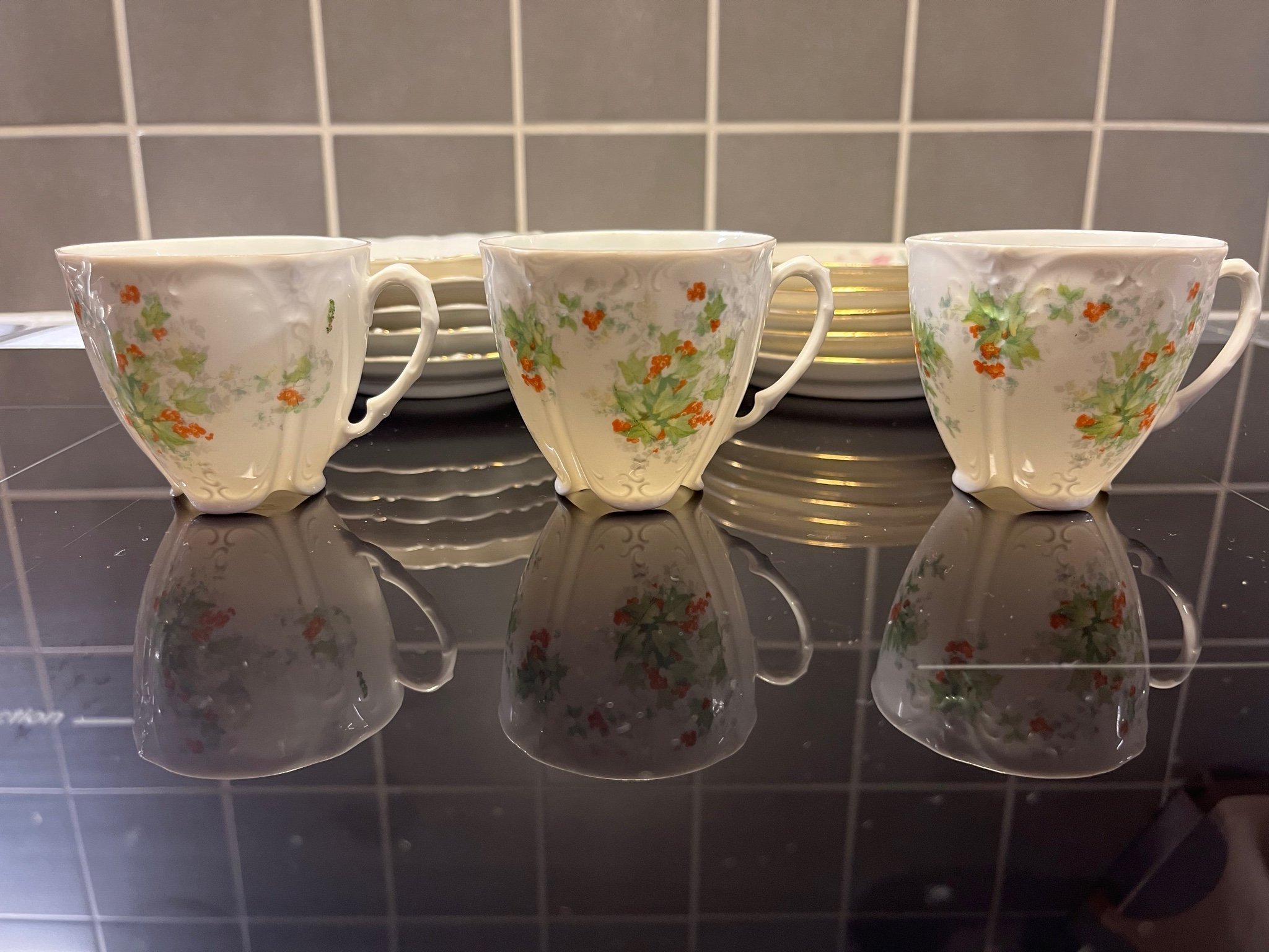 G.A Patten Lisboa tre Koppar med 10 fat | Köp på Tradera (711603755)