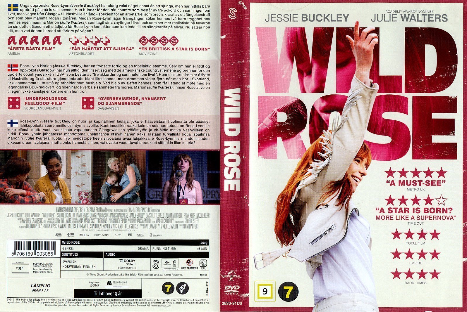 Wild Rose – 2018 – Jessie Buckley, Julie Walter.. | Köp på Tradera ...