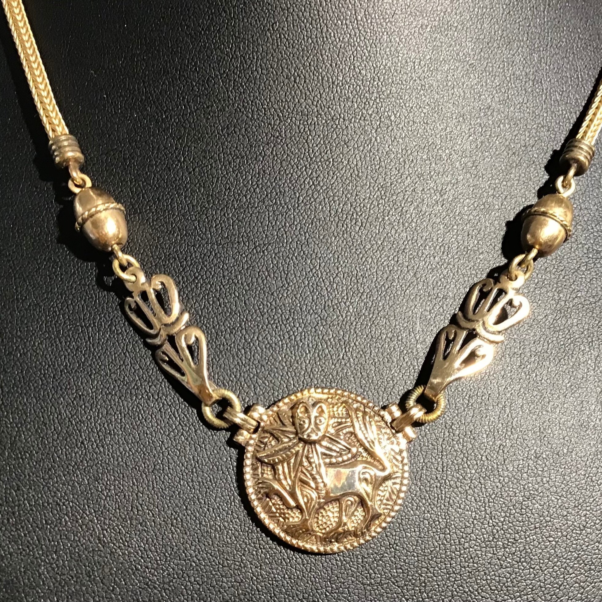 Kalevala Koru Sun Lion bronze halskæde. | Köp på Tradera (596159210)