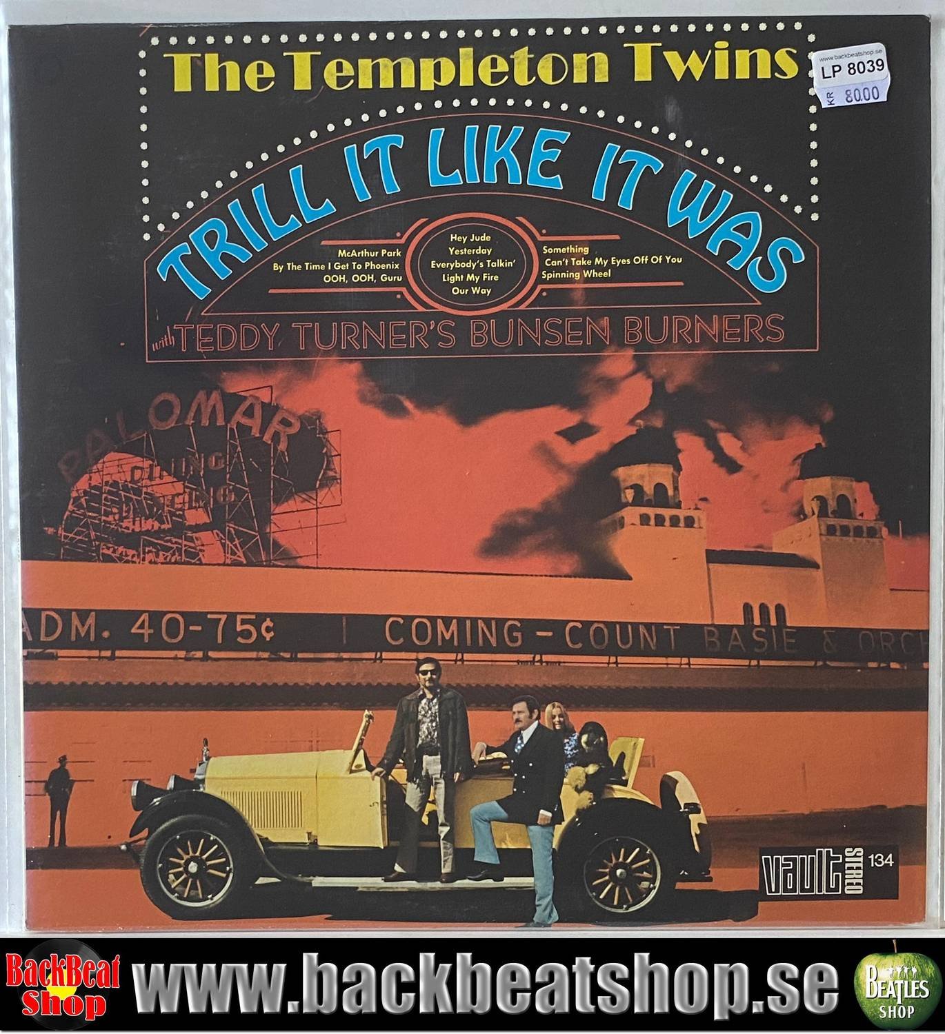 THE TEMPLETON TWINS; TEDDY TURNER.. | Köp från backbeat på Tradera ...