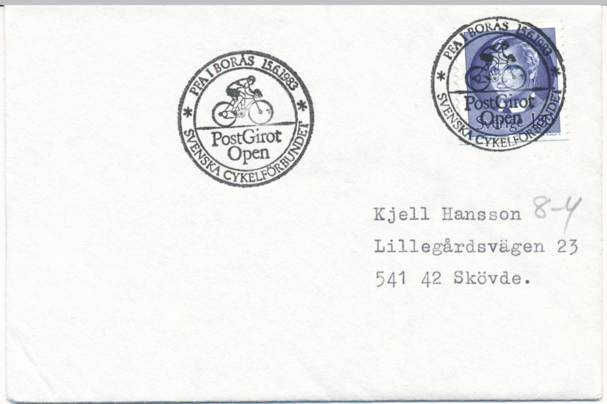 Minnespoststämpel Borås PostGirot Open 15.6. 1983 | Köp på Tradera ...