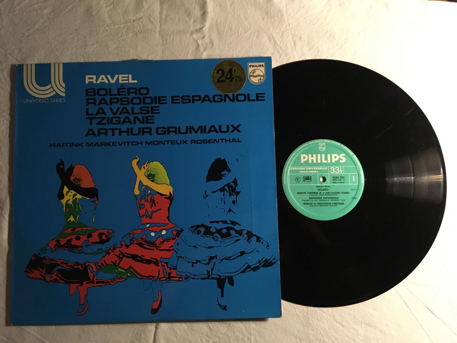 Ravel - Boléro Rapsodie Espagnole La Valse Tzig.. | Köp på Tradera (440856805)