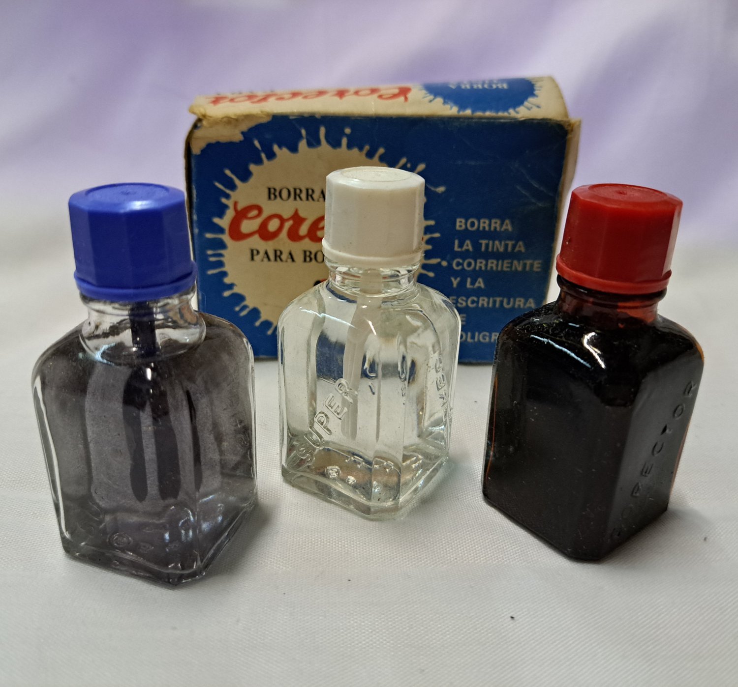 Vintage Early ink bottle labels for pens 60s an.. | Köp på Tradera ...