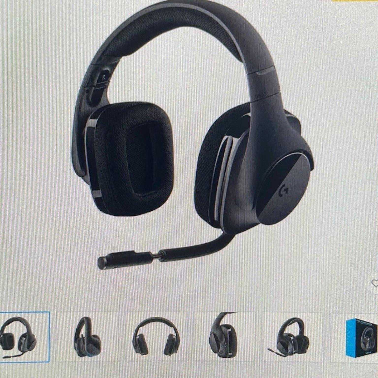 Se produkter som liknar Logitech G533 trådlöst headset på Tradera ...