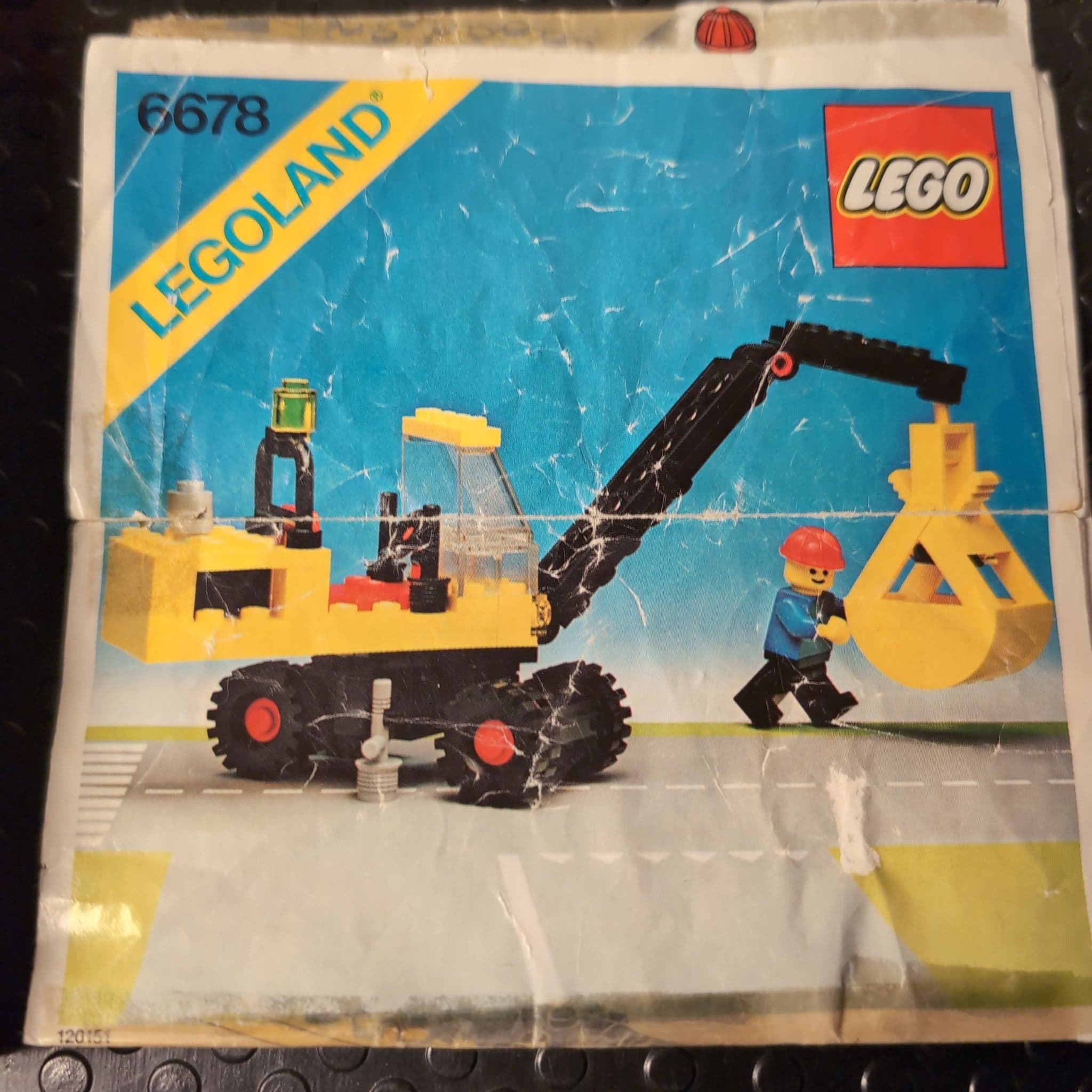 Retro LEGO kranbil | Köp på Tradera (659463442)