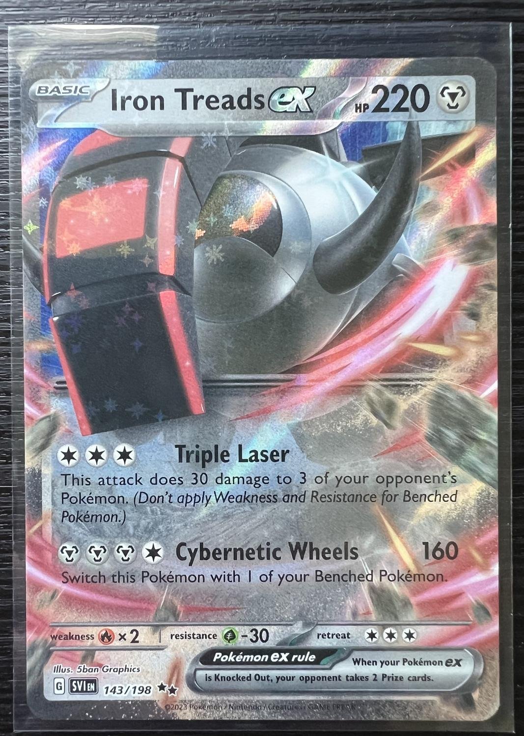 Iron Treads ex 143/198 Pokémonkort - Scarlet & .. | Köp på Tradera ...