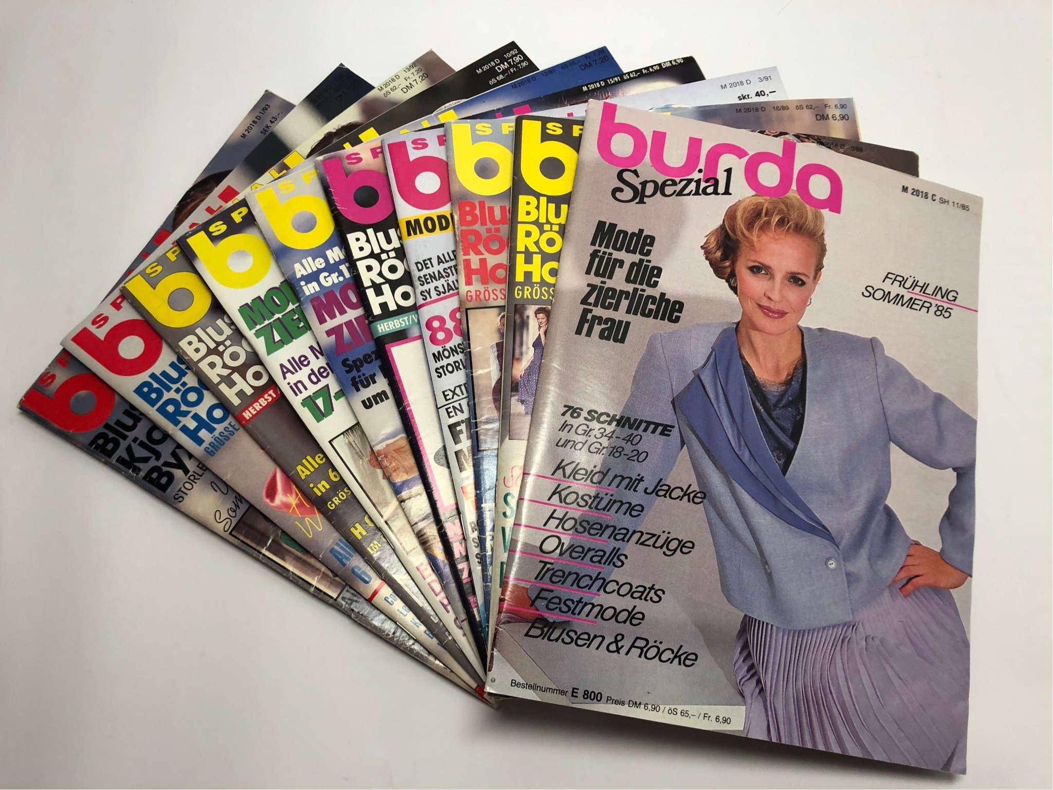 Retro Burda spezial special tidningar 1980- 199.. | Köp på Tradera (697477222)