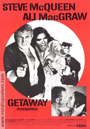 Poster THE GETAWAY (1972) St.. | Köp från NordicPosters på Tradera ...