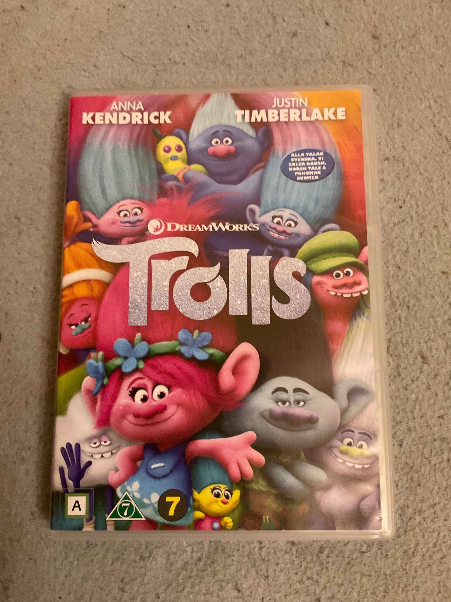 Trolls - svenska dvd barn ungdom shrek dreamwor.. | Köp på Tradera ...