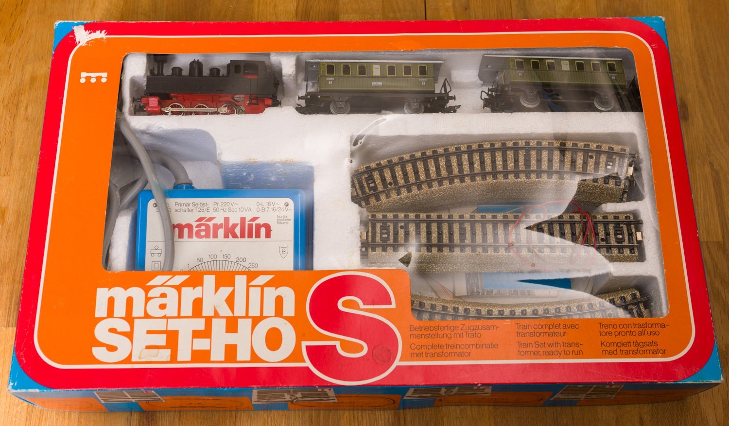 MÄRKLIN 2920 SET-HO S TÅGBANA TÅG LOK VAGN SPÅR.. | Köp på Tradera ...