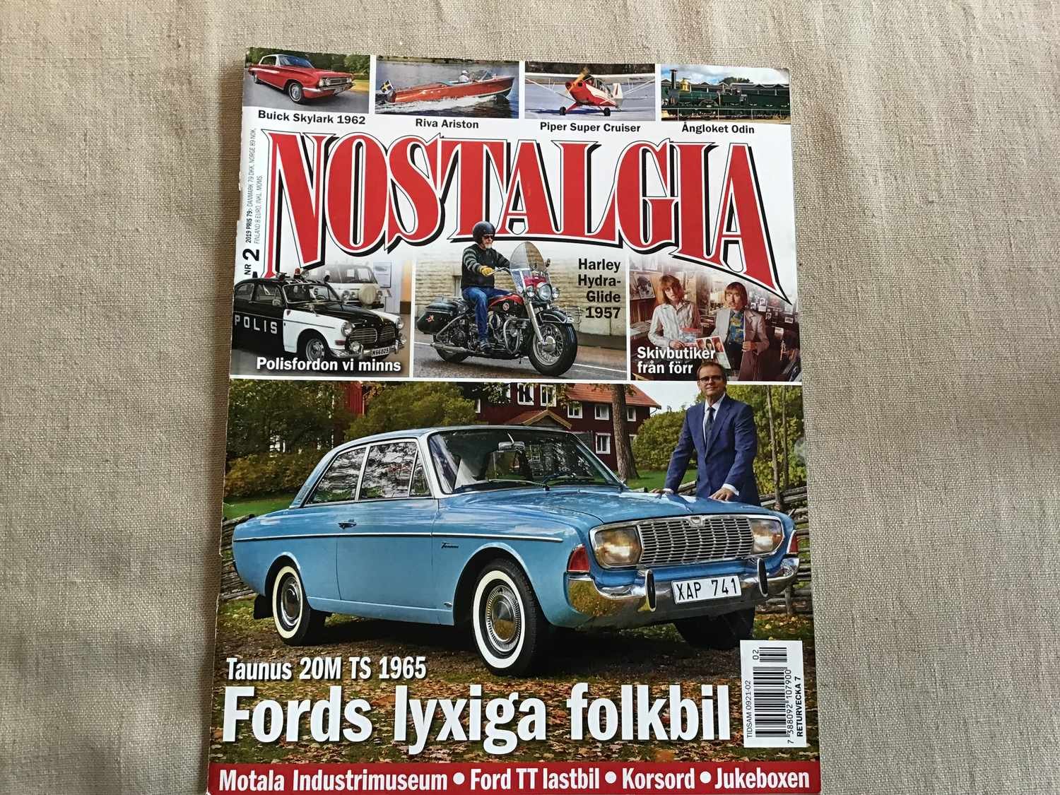 NOSTALGIA NR 2 2019 FORD TAUNUS,POLIS FORDON,SK.. | Köp på Tradera ...