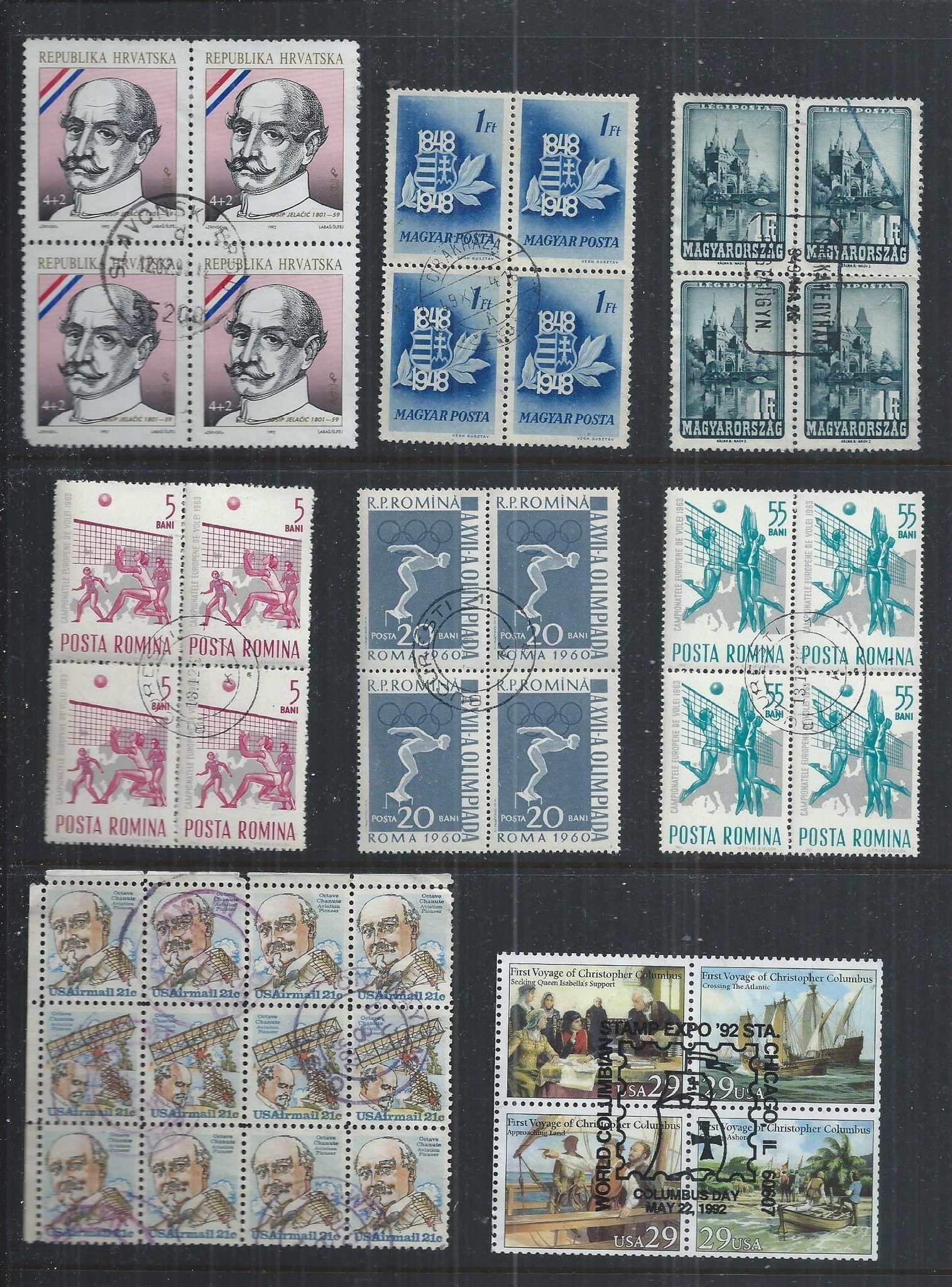 Utländska block | Köp på Tradera (699768336)