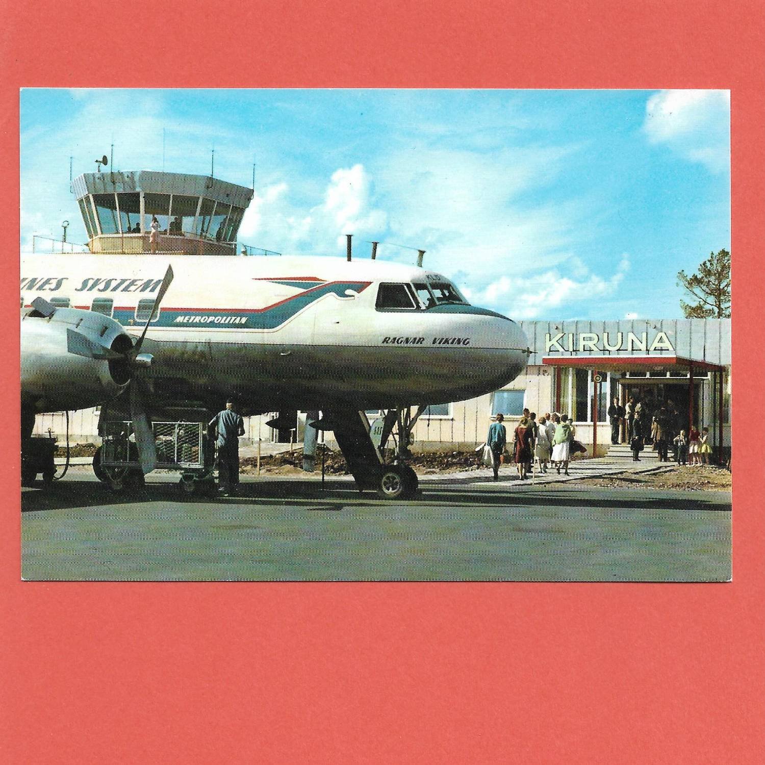 Kiruna Flygplatsen SAS flygplan Rag.. | Köp från bkfrim på Tradera (699783800)