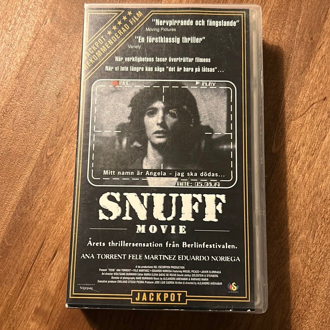Se produkter som liknar Snuff Movie - VHS på Tradera (709774489)
