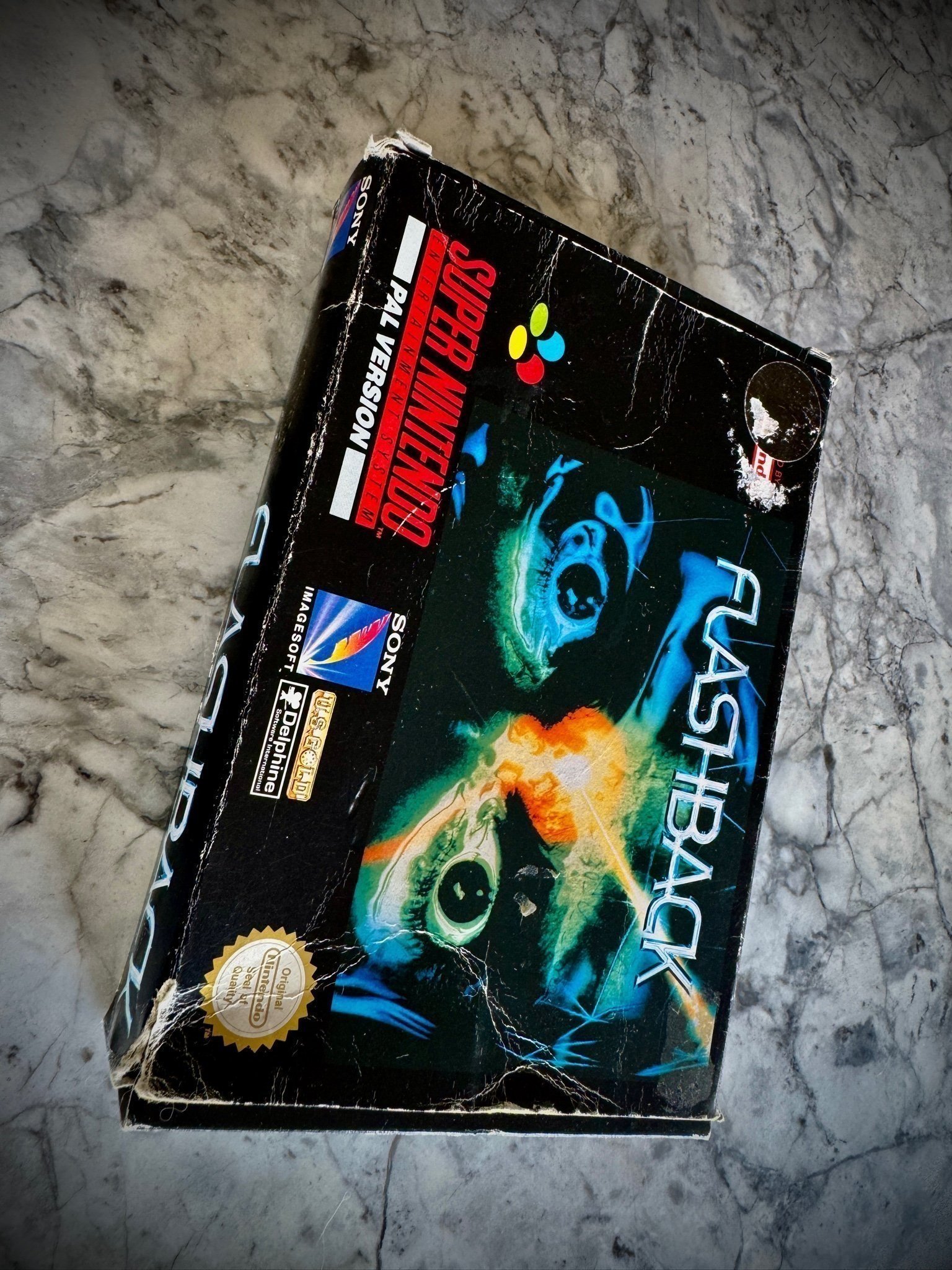 Flashback - Cyberpunk Klassiker på Super Ninten.. | Köp på Tradera ...
