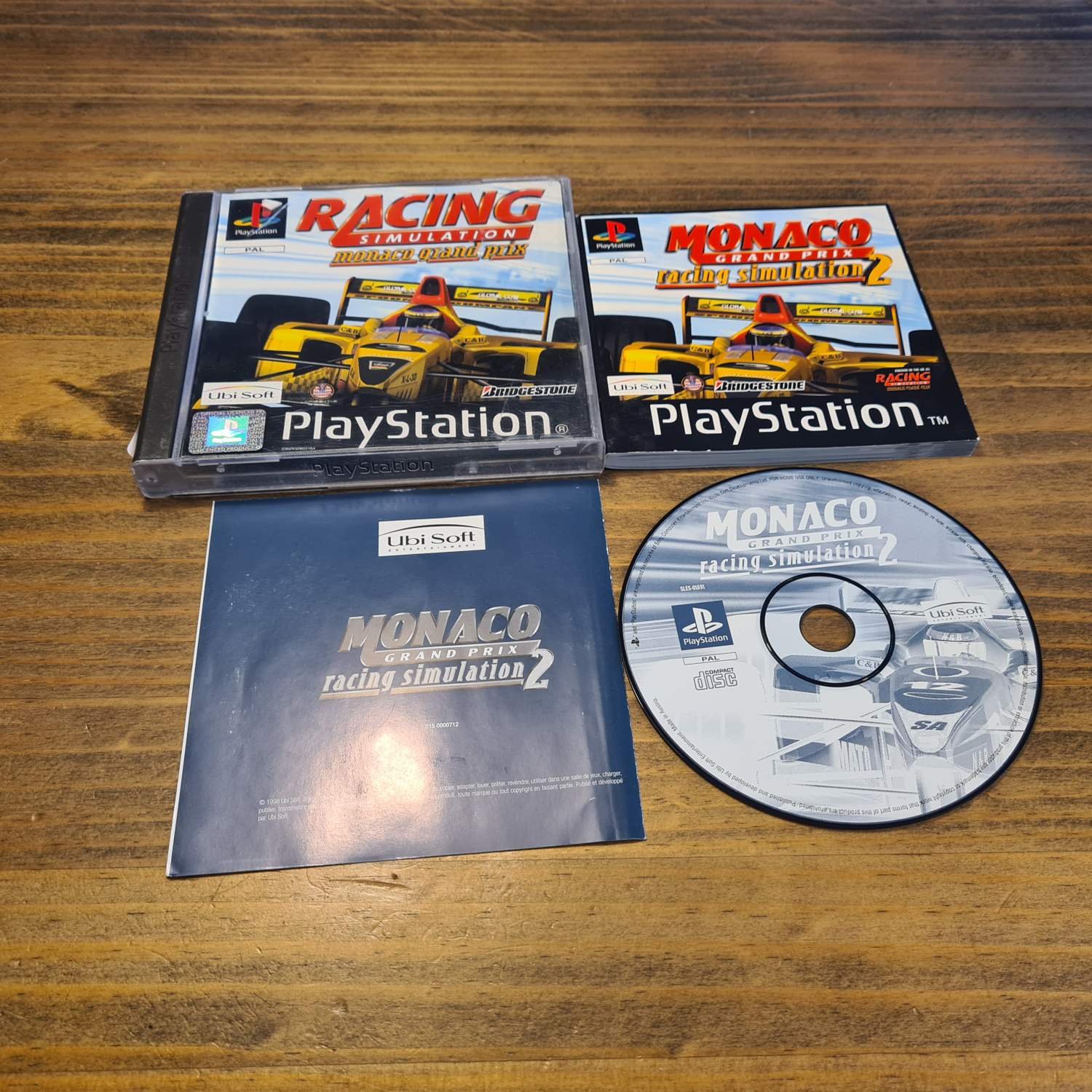 RACING SIMULATION MONACO GRAND PRIX PS1 BEG | Köp på Tradera (595097667)