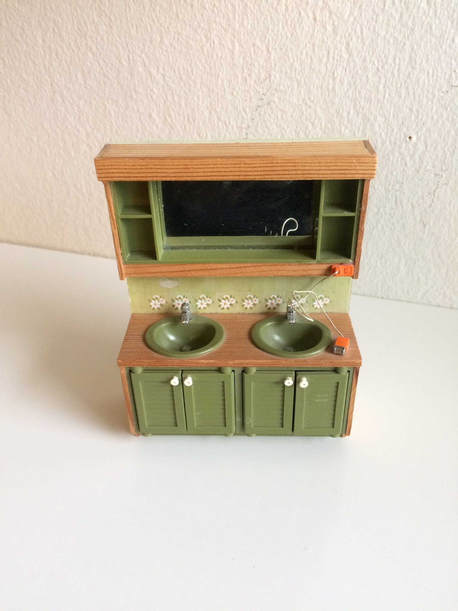 Lundby grönt dubbelt handfat | Köp på Tradera (698782058)