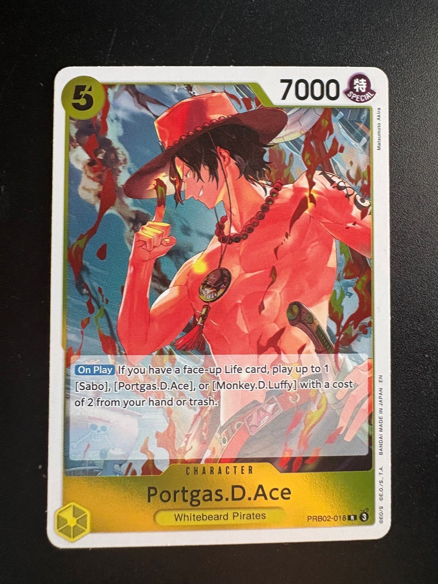 One Piece Card Game – Portgas.D.Ace PRB02-018 | Köp på Tradera (736209756)