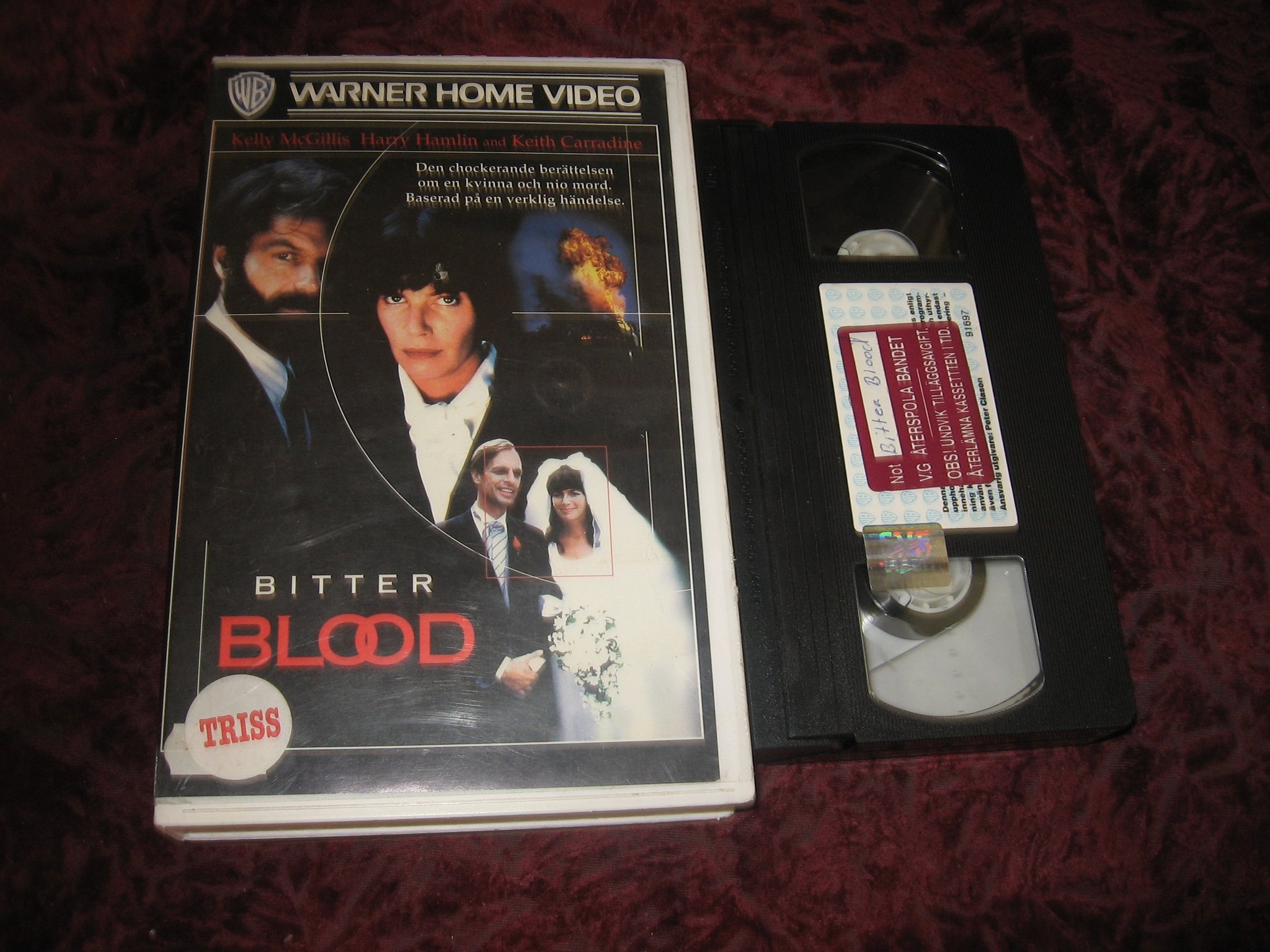 BITTER BLOOD (KELLY MCGILLIS,HARRY HAMLIN,KEITH.. | Köp på Tradera ...