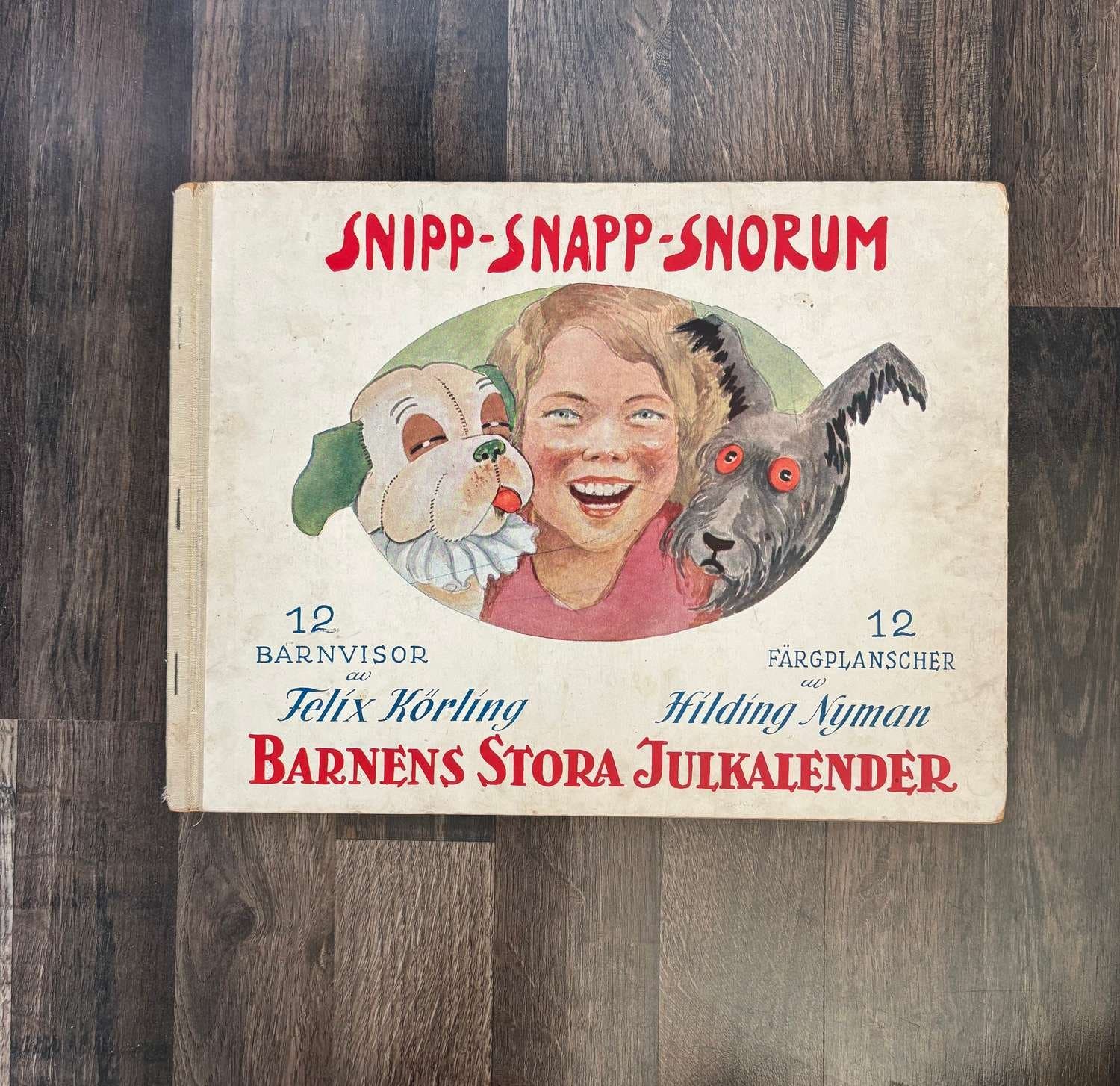Snipp Snapp Snorum – Barnens stora julkalender .. | Köp på Tradera ...
