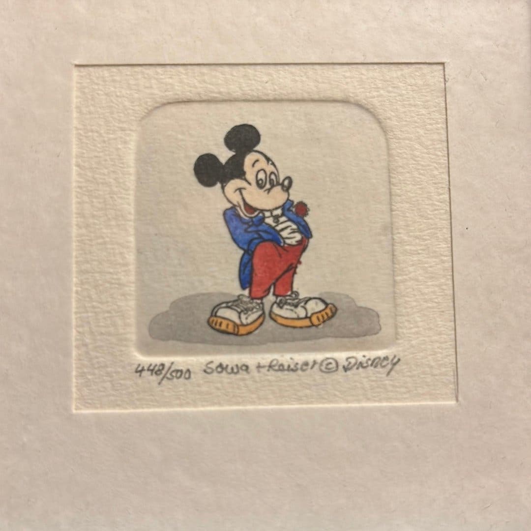 Mickey Mouse tavla - Disney - Sowa Reiser Färge.. | Köp på Tradera ...