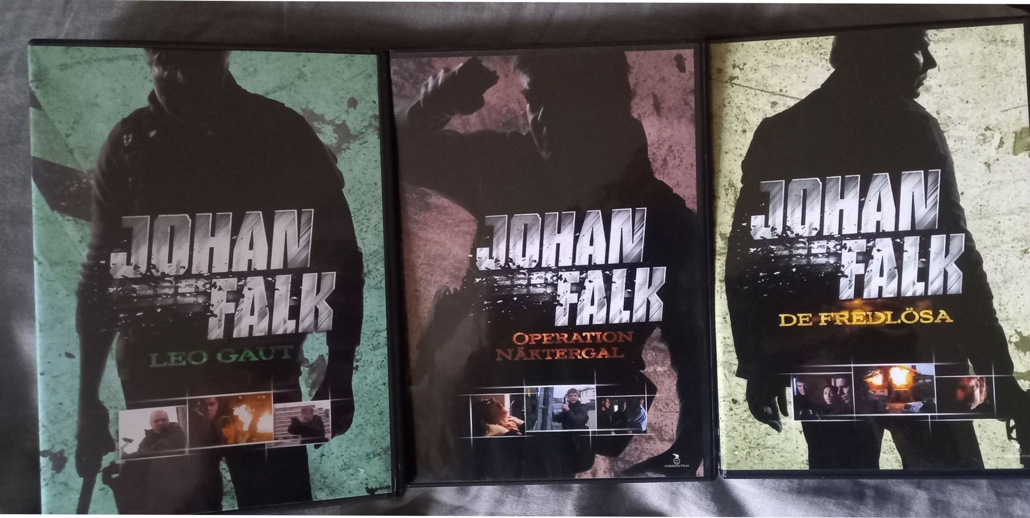 Johan Falk DVD-trilogi: Leo Gaut, Operation Näk.. | Köp på Tradera ...