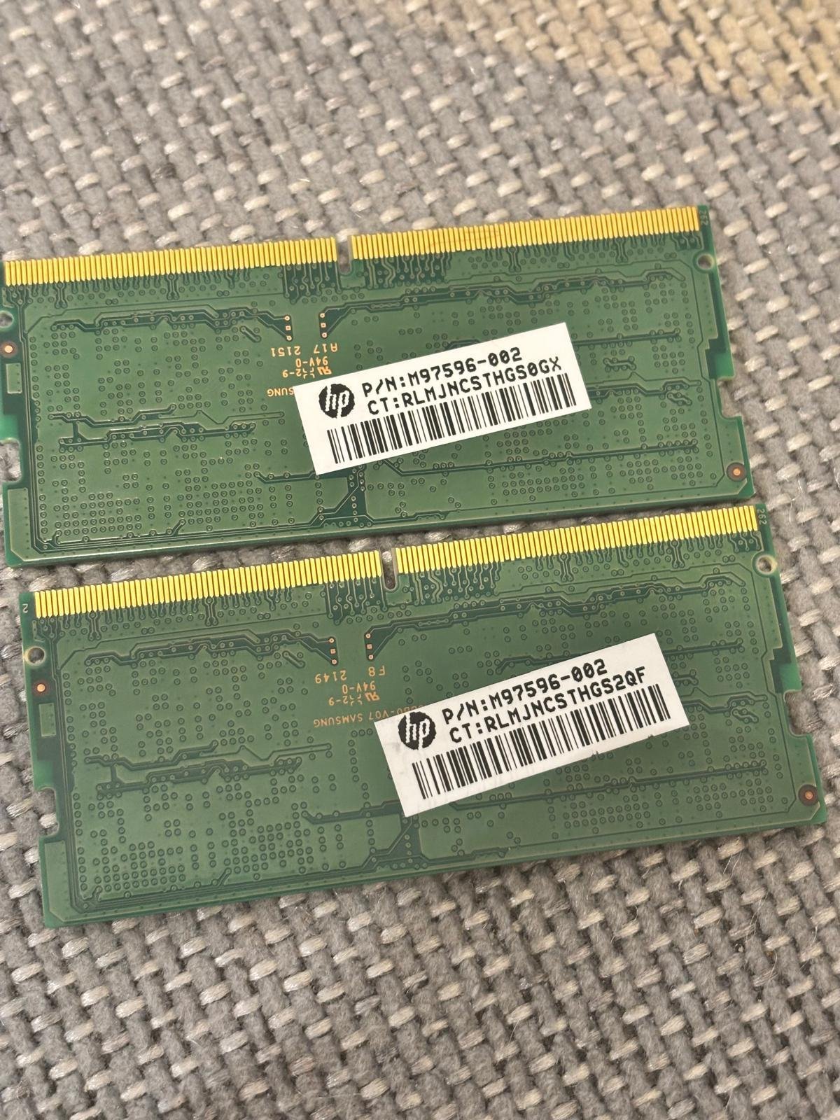 HP Original DDR5 32GB (2x16GB) SO-DIMM 4800MHz .. | Köp på Tradera ...