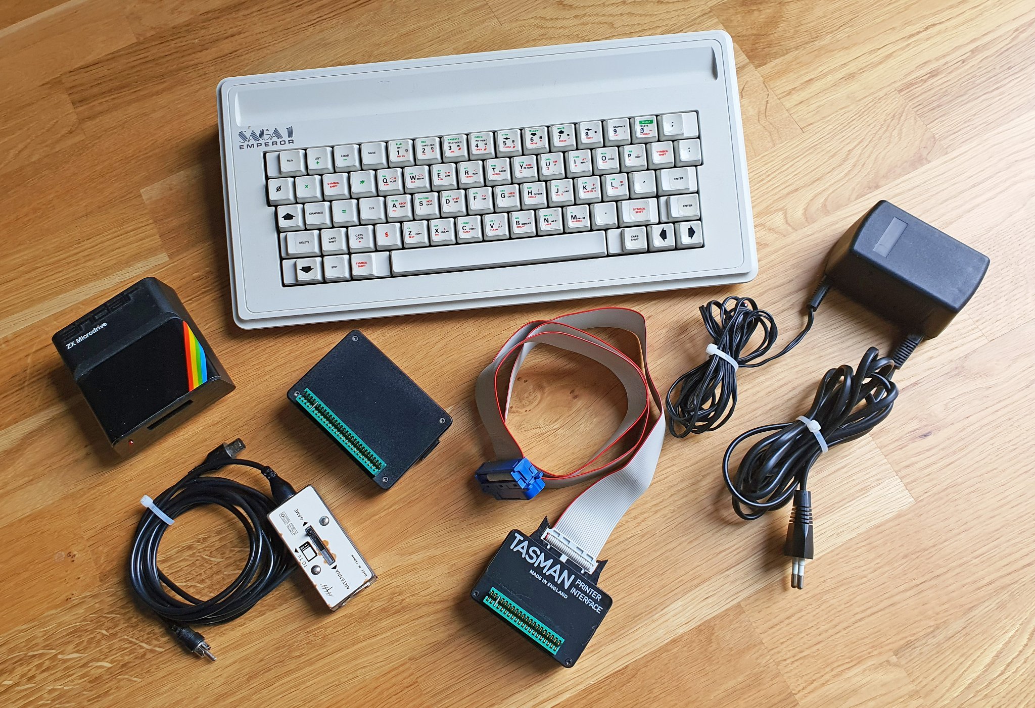 Sinclair ZX Spectrum inkl Microdrive och Saga 1.. (408454257) ᐈ Köp på ...