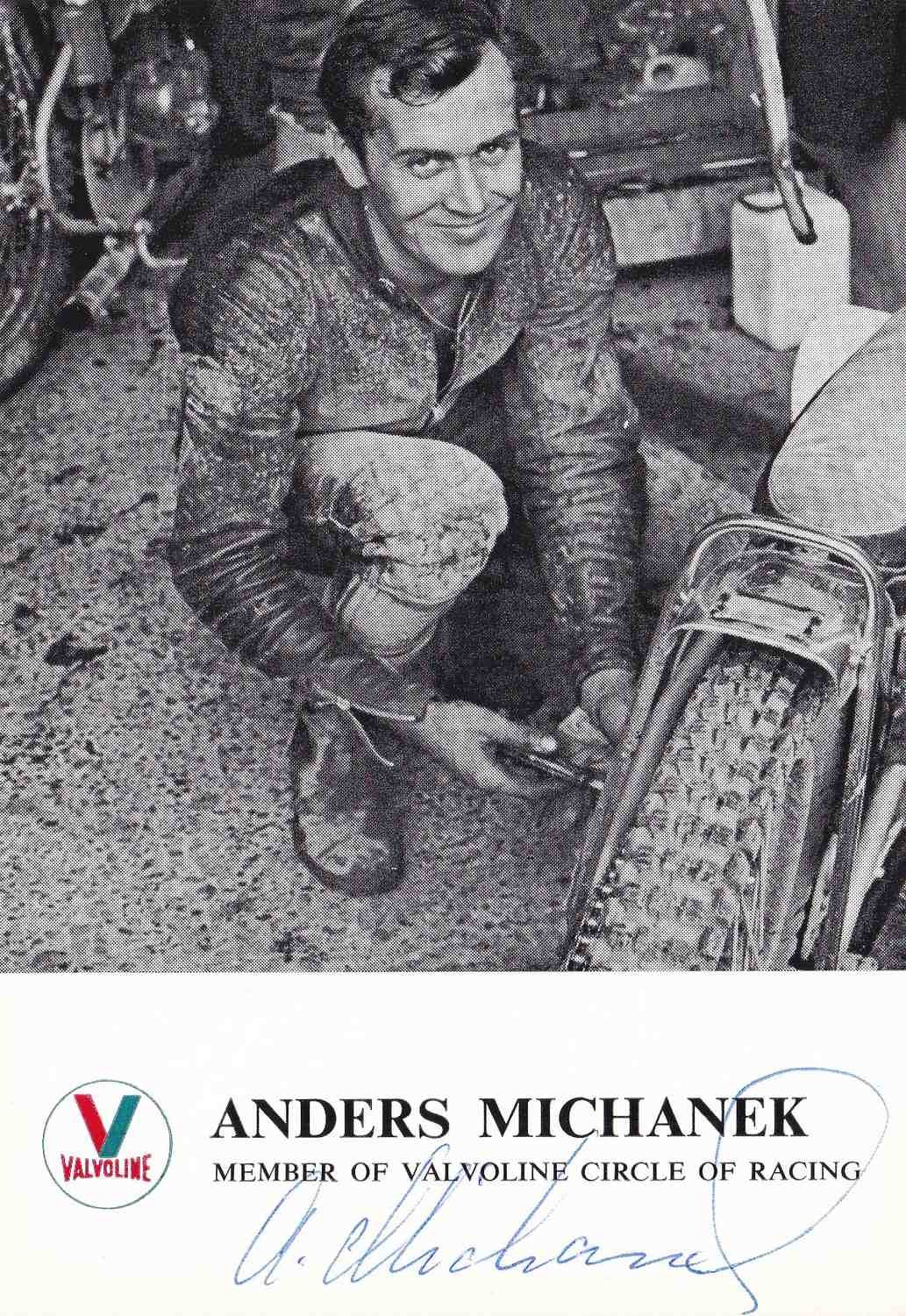 Anders Michanek - VM-guld 1974 - Speedway | Köp på Tradera (507282162)