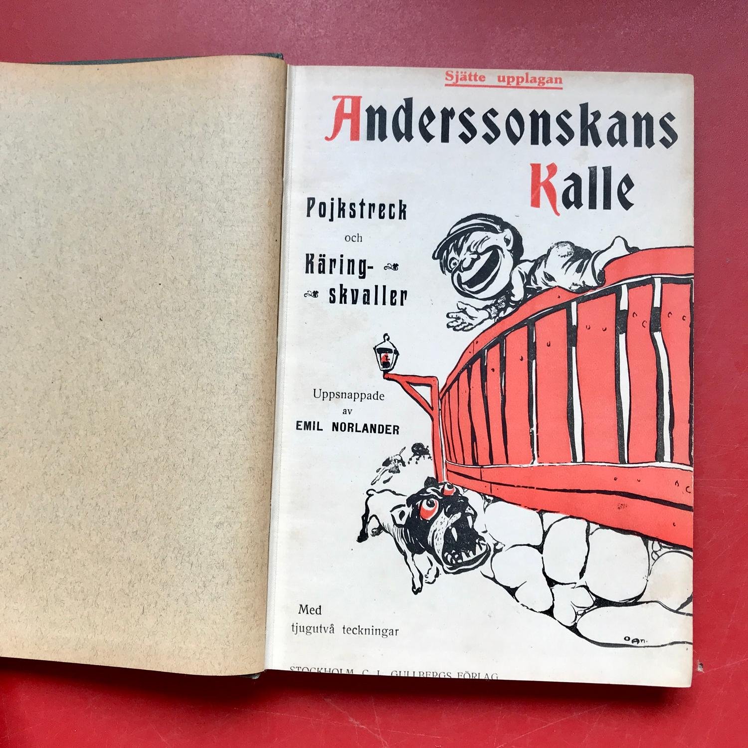 ANDERSSONSKANS KALLE Pojkstr.. | Köp från Haldins_Hylla på Tradera ...