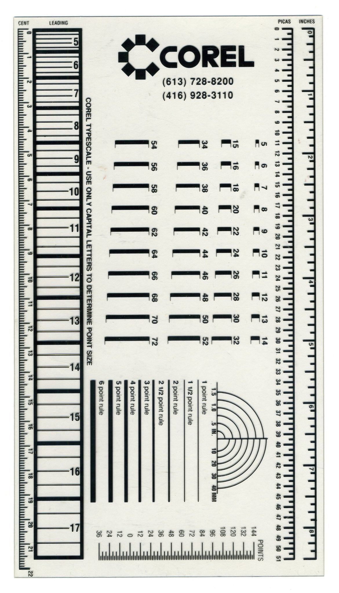 Vintage Corel Draw typografisk mall typ(bokstav.. | Köp på Tradera ...