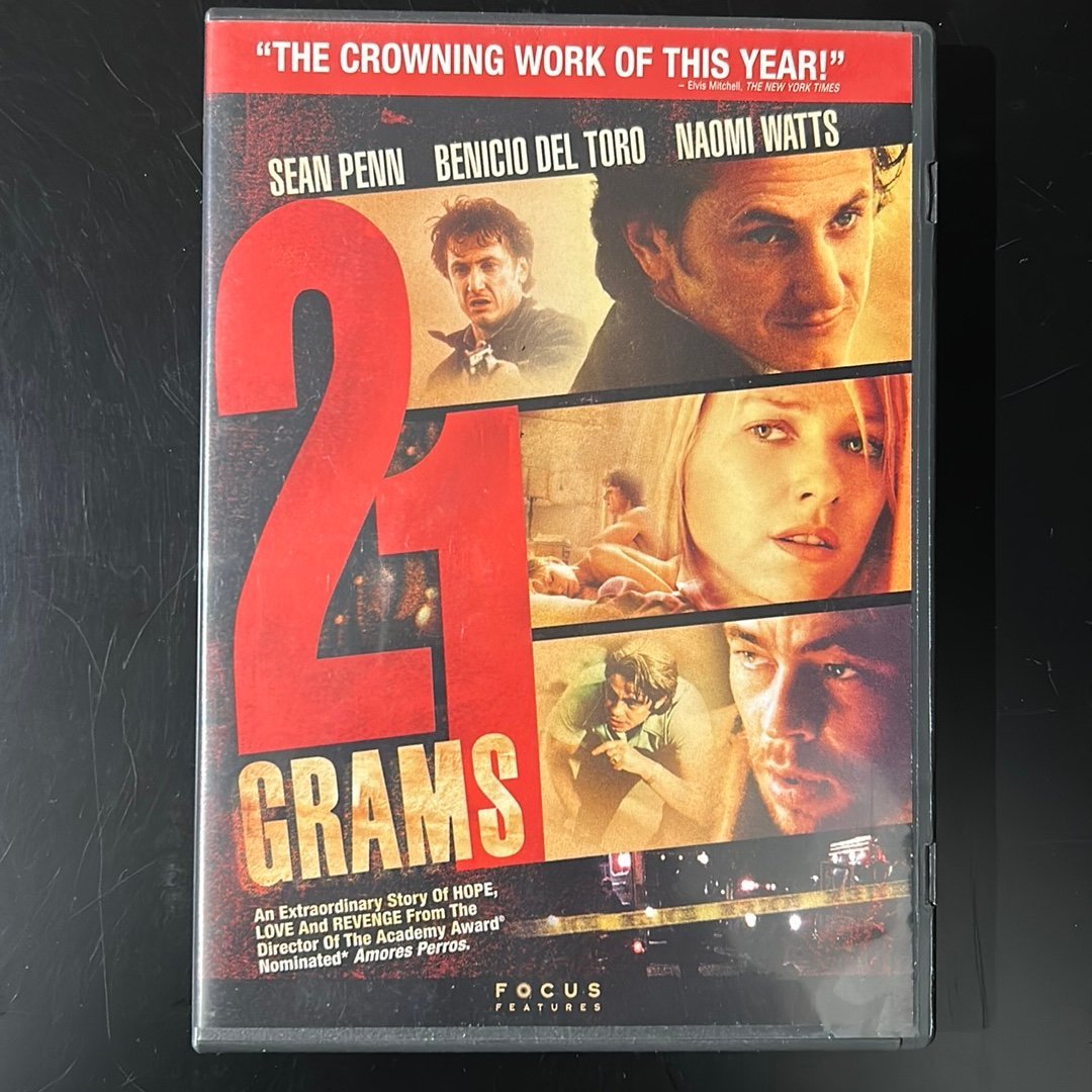 Se produkter som liknar 21 Grams - DVD OBS! Region 1 på Tradera (720406830)