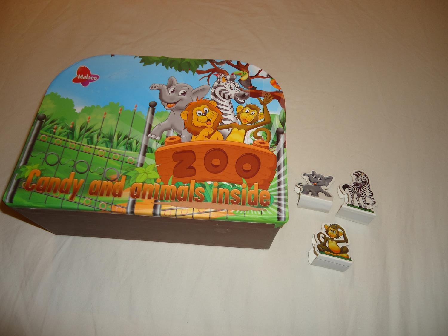 Malaco ZOO resväska för godis med 3 st figurer .. | Köp på Tradera ...